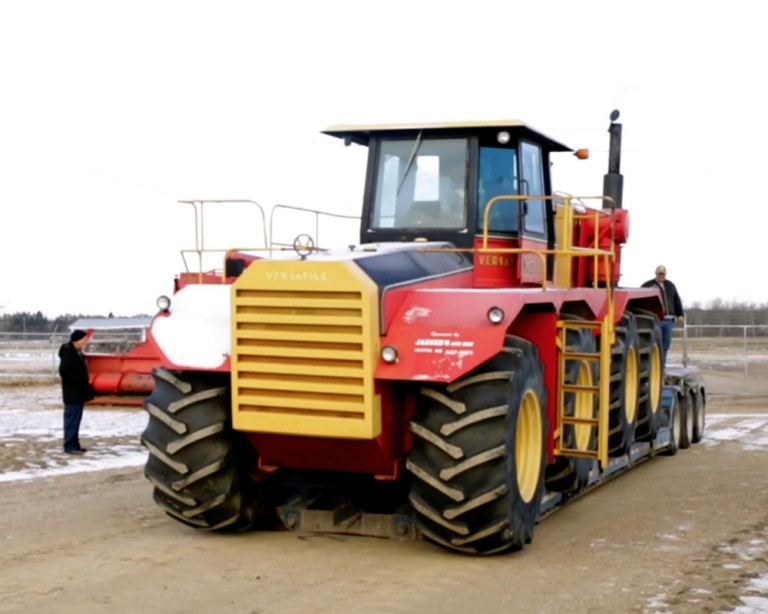 Versatile rebuilds eight-wheel-drive tractor, Big Roy