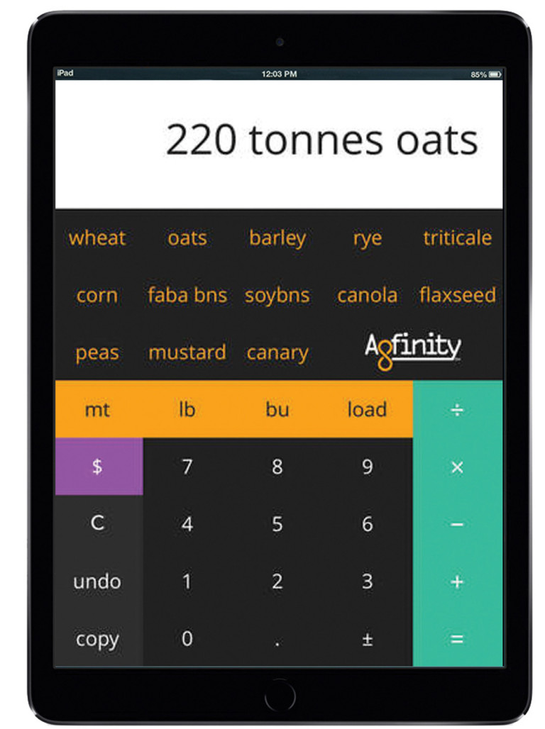 The Agfinity Grain Calculator - Grainews