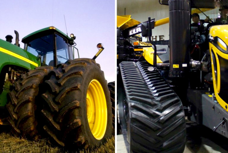 Tires versus tracks: separating fact from fiction - Grainews