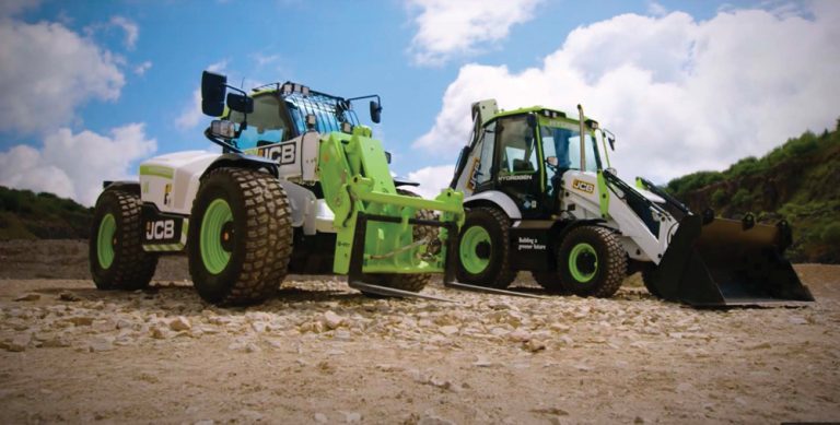 JCB debuts a hydrogen-fuelled motor - Grainews